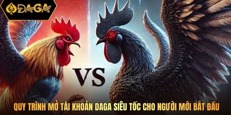 Quy trình mở tài khoản DAGA siêu tốc cho người mới bắt đầu